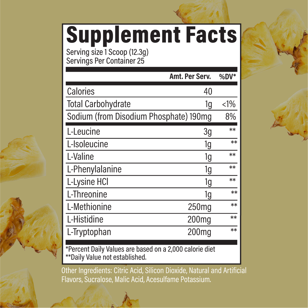 EAA - Essential Amino Acids – Get Raw Nutrition