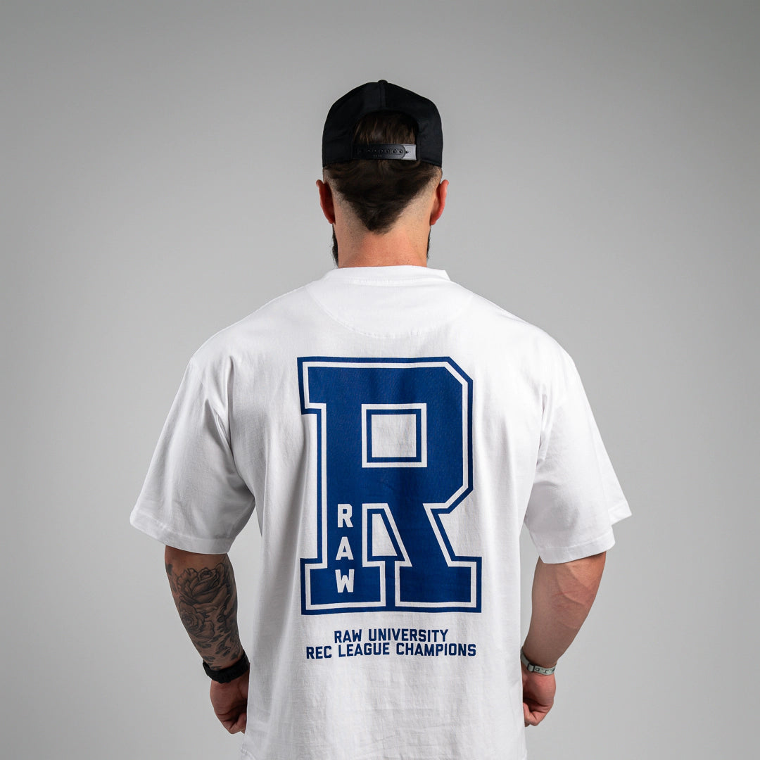 University Varsity Tee – Get Raw Nutrition