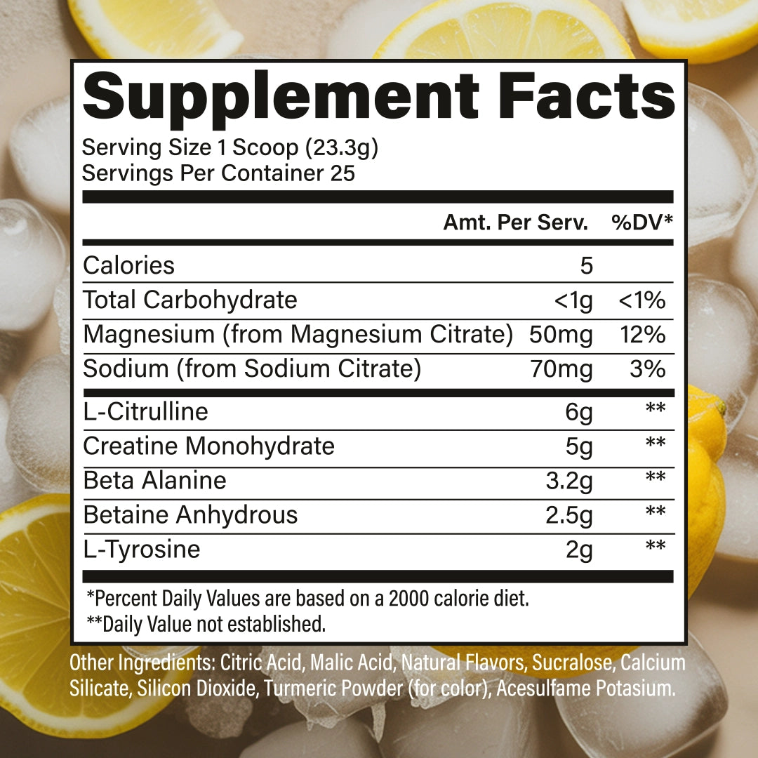 Essential Performance Pre-Workout – Get Raw Nutrition